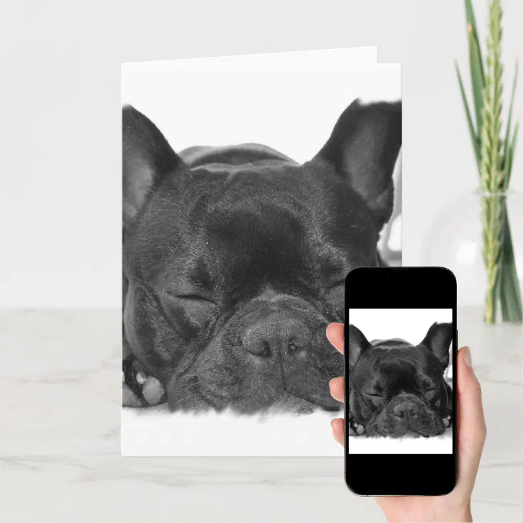 French Bulldog Greeting Card | Zazzle