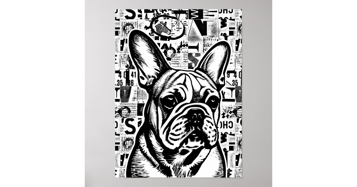 French Bulldog Posters And Prints | Zazzle