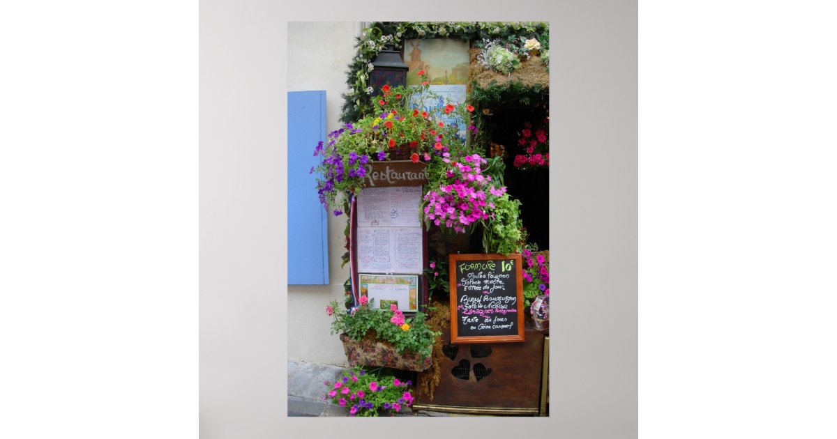 French Cafe Poster | Zazzle