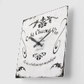 French Cafe Sign Clock | Zazzle