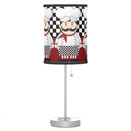 French Chef Table Lamp | Zazzle