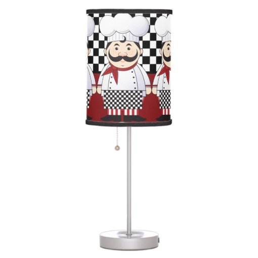 French Chef Table Lamp | Zazzle