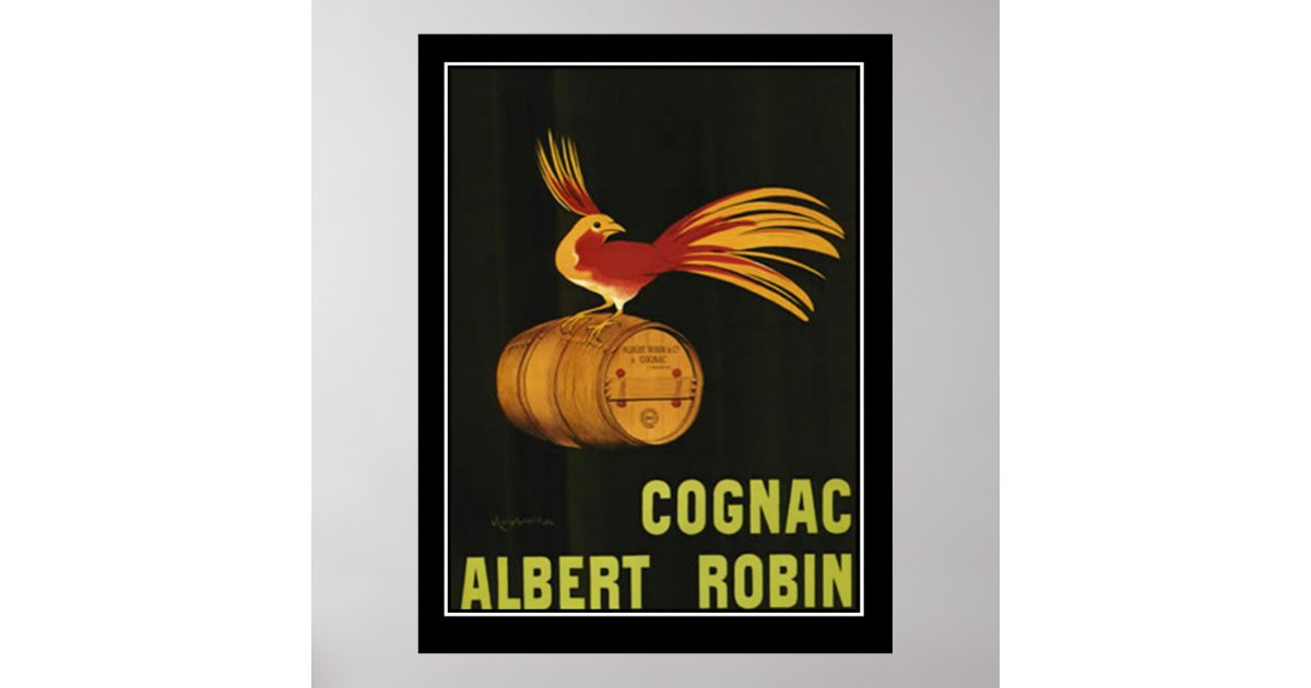 French Cognac Vintage Poster | Zazzle