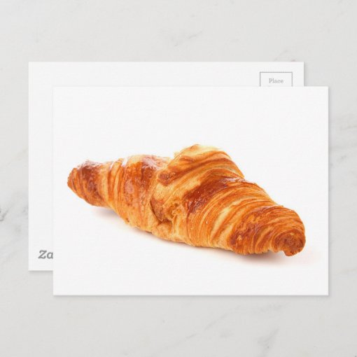 French Croissant Postcard | Zazzle