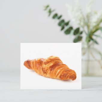 French Croissant Postcard | Zazzle