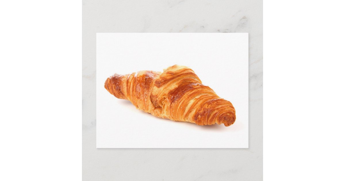 French Croissant Postcard | Zazzle