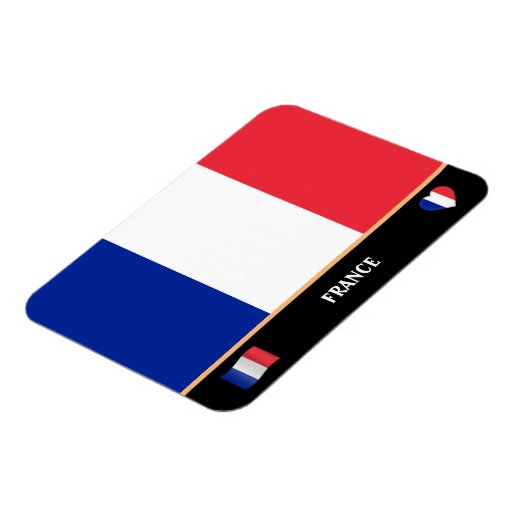 French Flag & French country travel / France Magnet | Zazzle