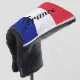 French flag of France custom golf head covers | Zazzle