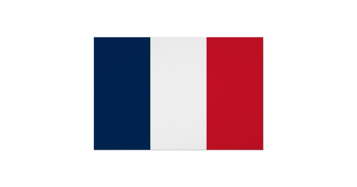 French Flag Poster | Zazzle
