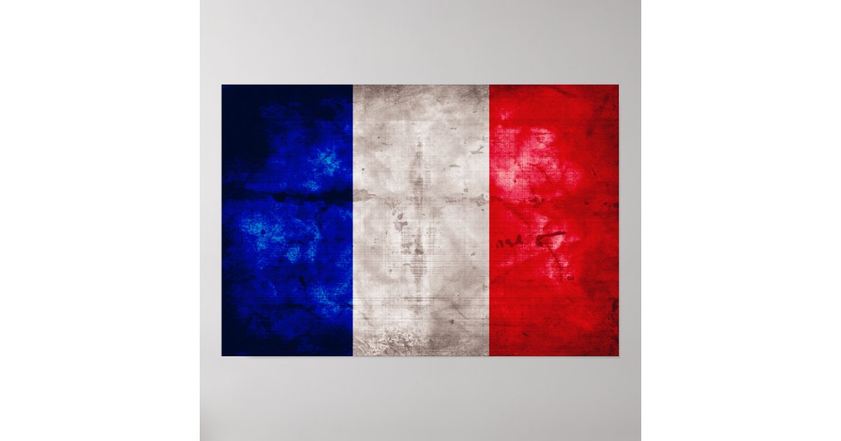 French Flag Poster | Zazzle