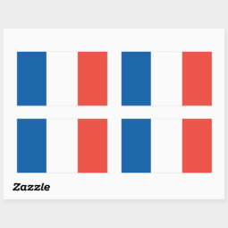 French Flag Sticker | Zazzle