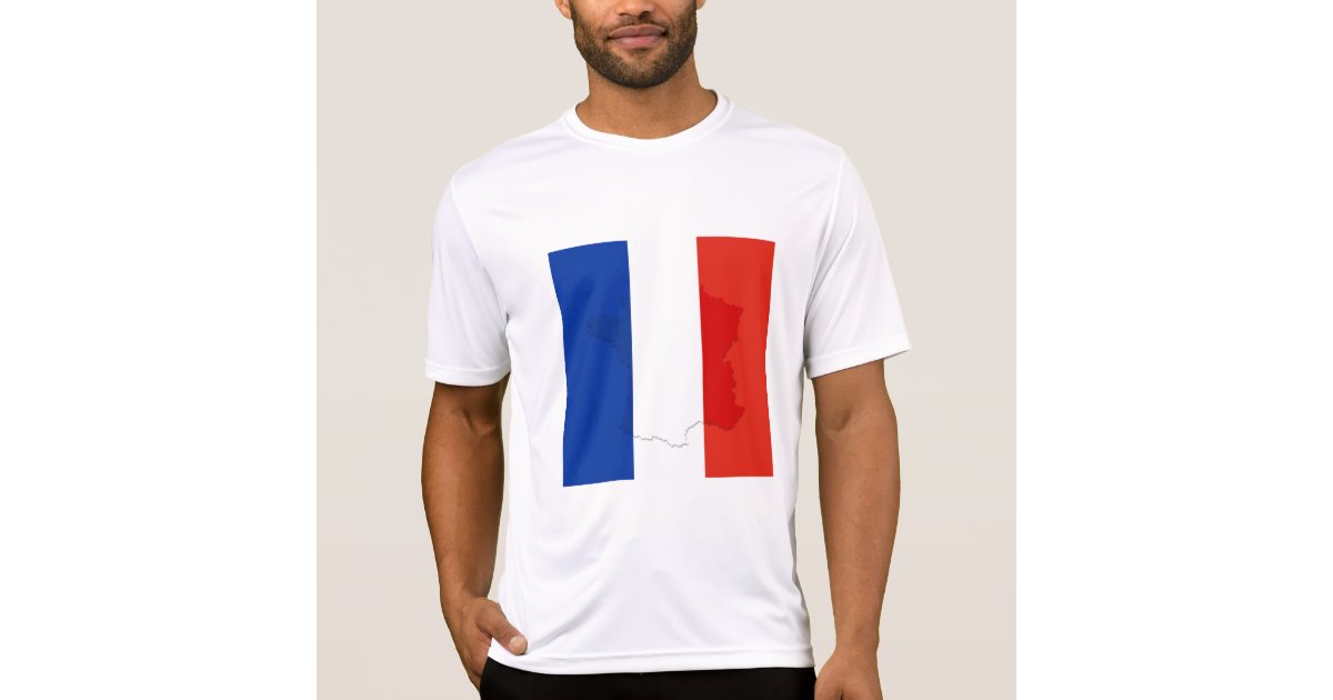 French flag T-Shirt | Zazzle