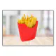 French Fries ABA Labeling Flashcard | Picture Card | Zazzle