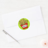 French fries custom sticker | Zazzle