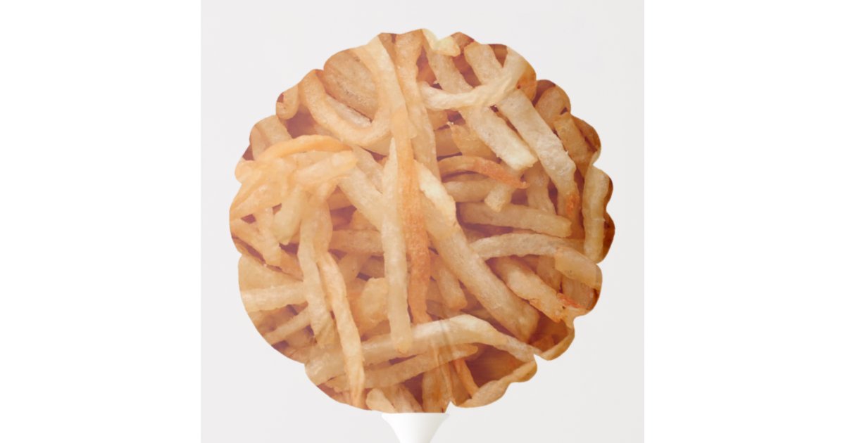 French Fries Potato Fry Balloon | Zazzle