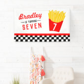 French Fry Birthday Party Banner | Zazzle