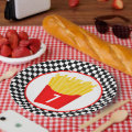 French Fry Birthday Party Paper Plates | Zazzle