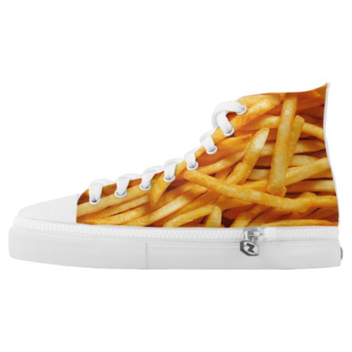 French Fry Foot High-Top Sneakers | Zazzle