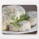 French goat cheese - chevre - with herbs on a mouse pad | Zazzle