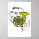 French Horn Poster | Zazzle