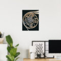 French Horn Poster | Zazzle