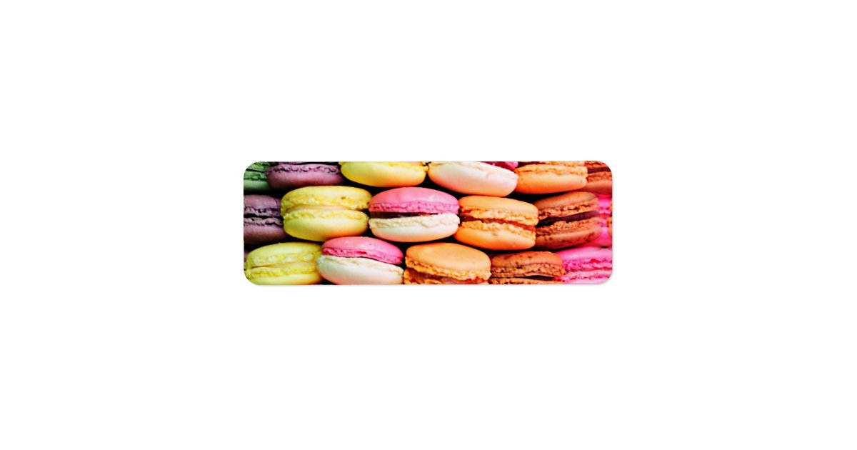 French macaron label | Zazzle