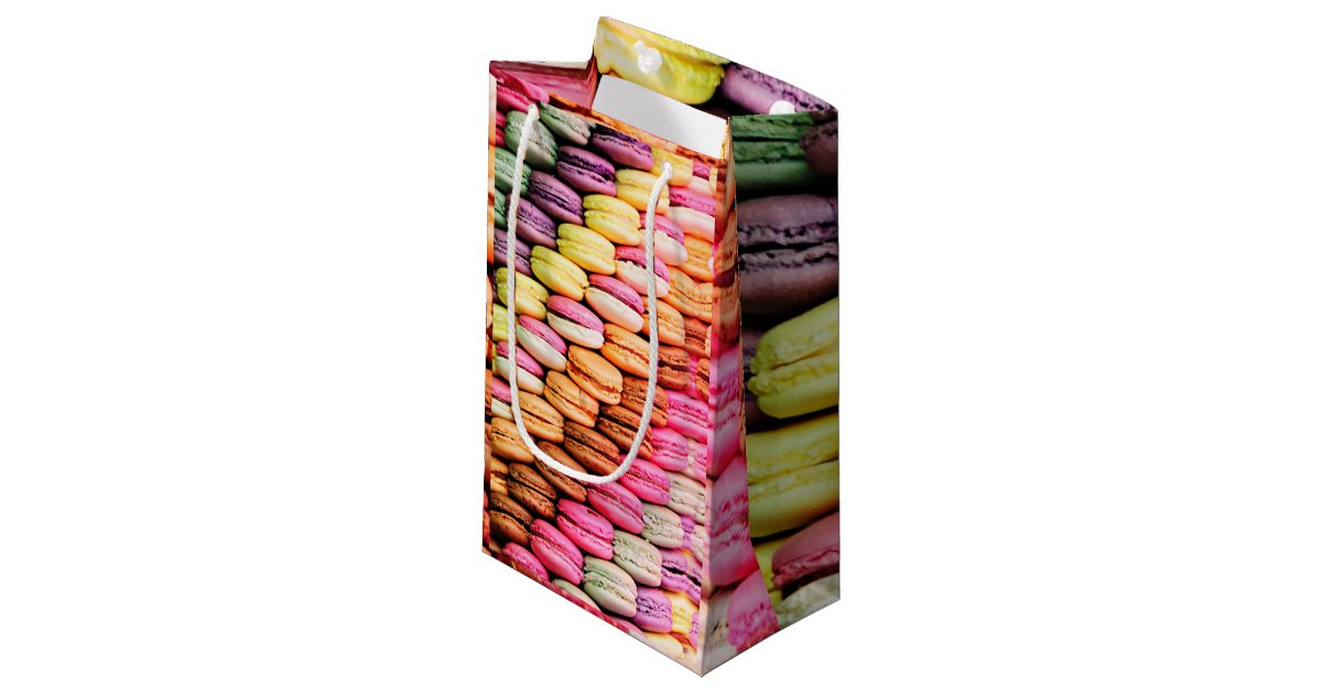 French macaron small gift bag | Zazzle