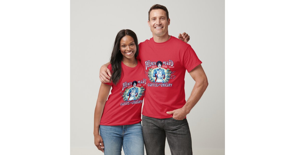 French Maid Coffee T-Shirt | Zazzle