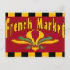 French Market Sign Postcard | Zazzle