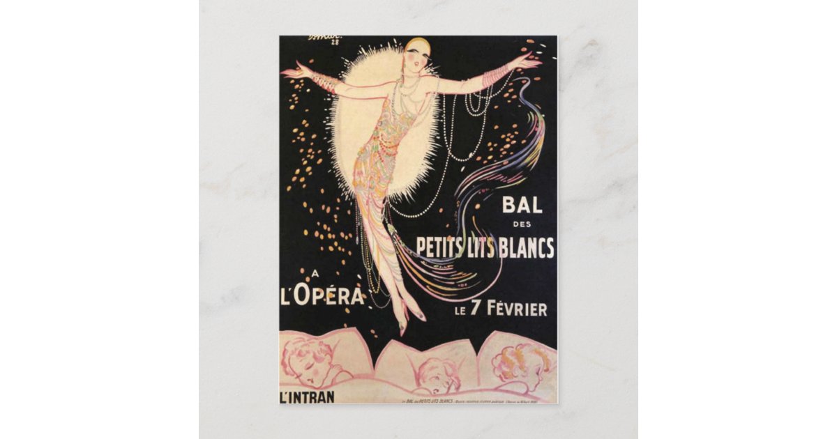 French Opera Poster Postcard | Zazzle