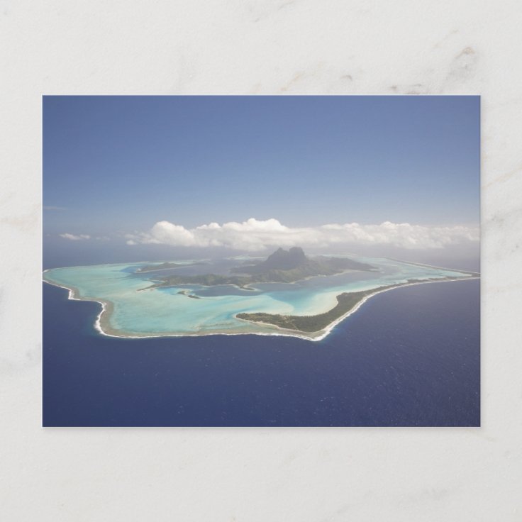 French Polynesia, Tahiti, Bora Bora. The Postcard | Zazzle