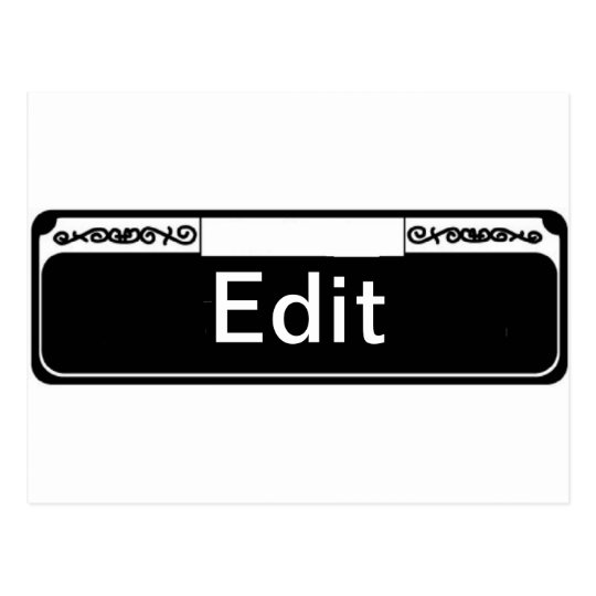 French Quarter Street sign Blanks Postcard | Zazzle.com