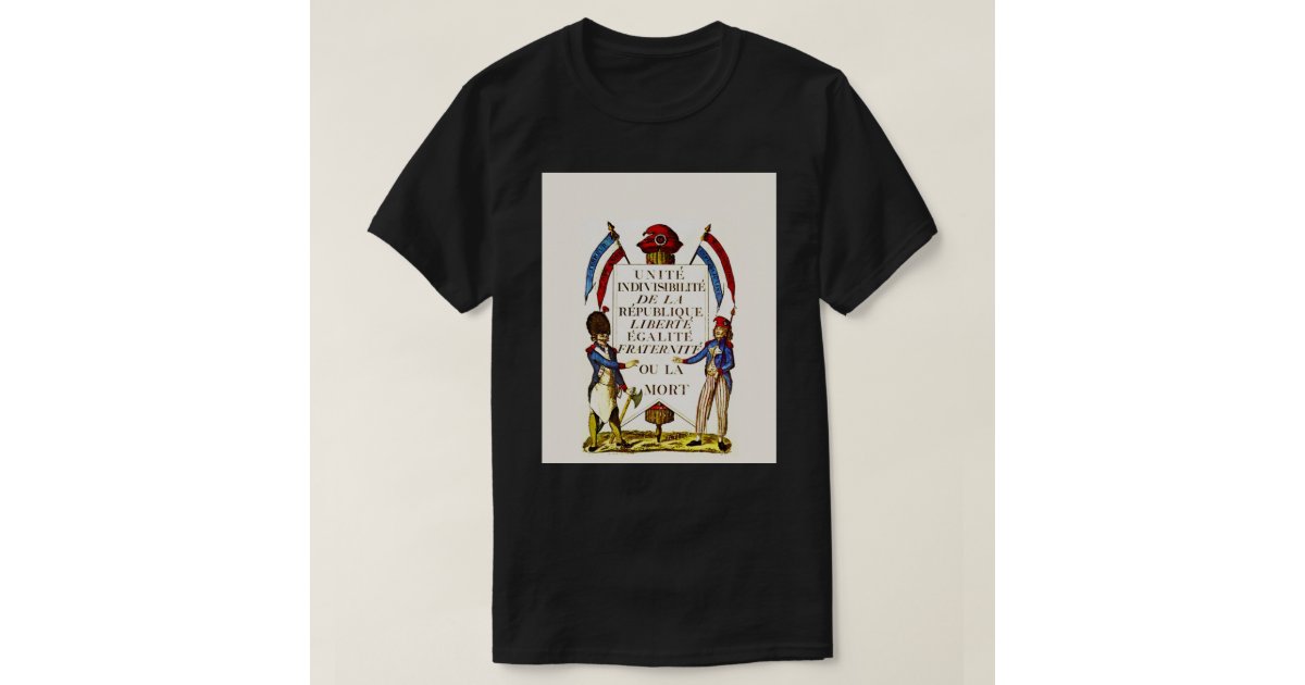 French Revolution Poster Graphic T-Shirt | Zazzle