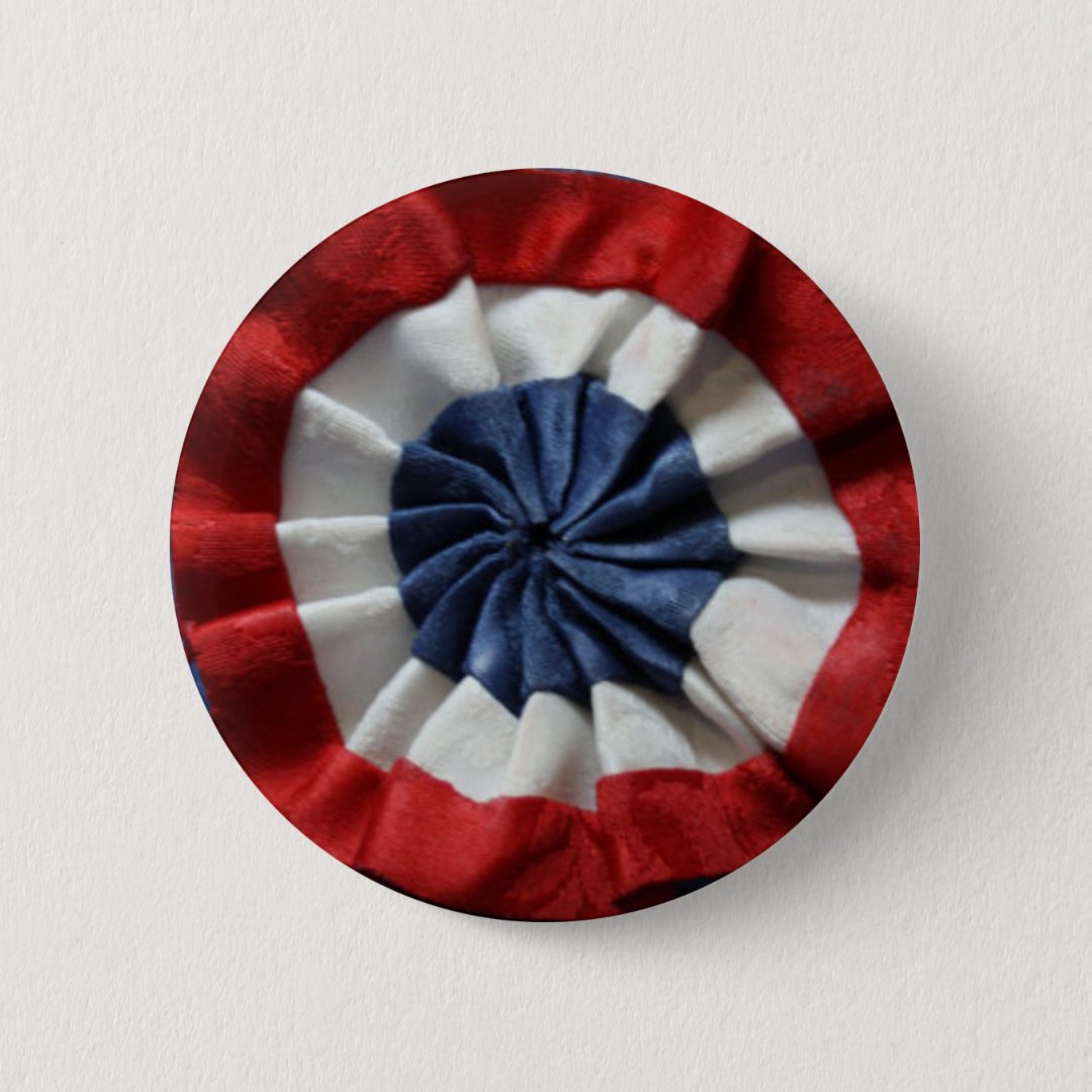 French Revolution Tricolor Pinback Button | Zazzle