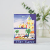French riviera postcard | Zazzle