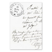 French Script Vintage Stamped Text Decoupage Tissue Paper | Zazzle