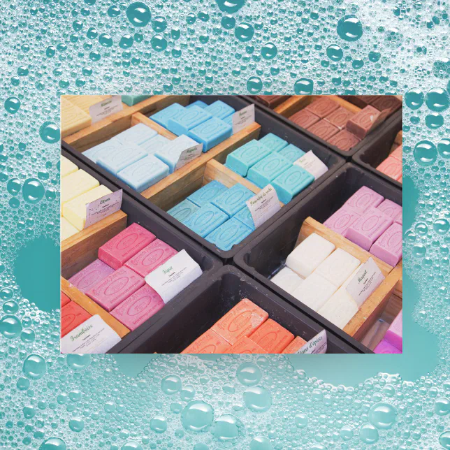 French Soaps From Province, France Postcard | Zazzle