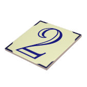 French Style House Numbers 2, edit text Ceramic Tile | Zazzle