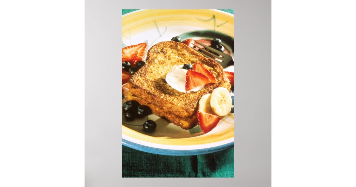 French Toast Poster | Zazzle