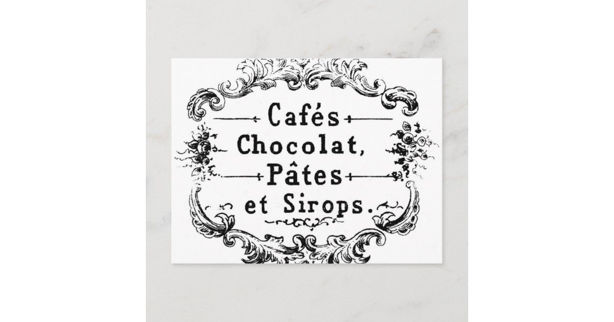 French Vintage Post Card | Zazzle