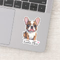 Frenchie Dog Mom Sticker | Zazzle