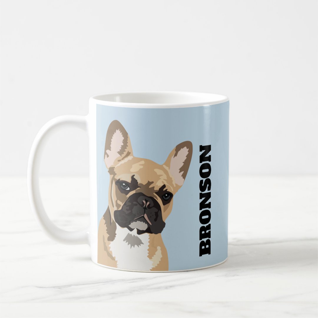 Frenchie Pet Dog | Cute French Bulldog Coffee Mug | Zazzle