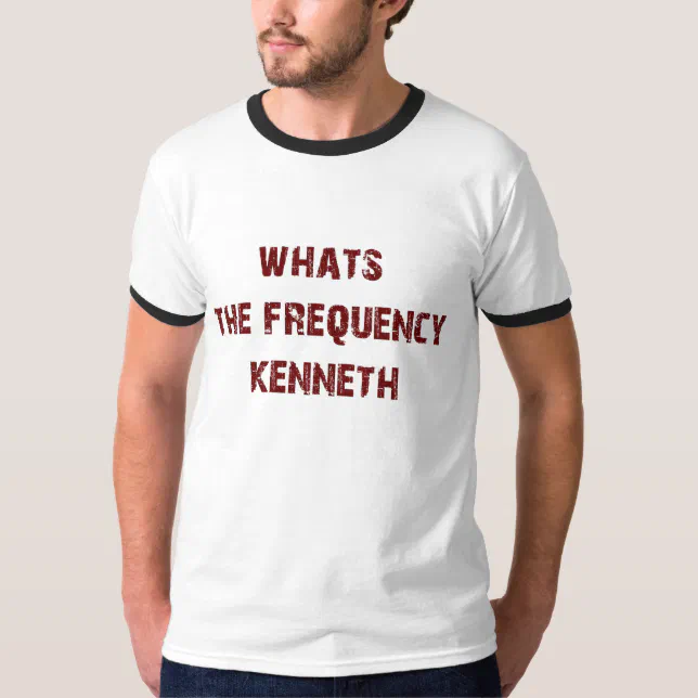 FREQUENCY KENNETH t-shirt | Zazzle