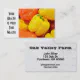 Fresh Bell Pepper Collection Business Card | Zazzle