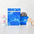 Fresh Blue Water Wrapping Paper | Zazzle