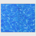 Fresh Blue Water Wrapping Paper | Zazzle