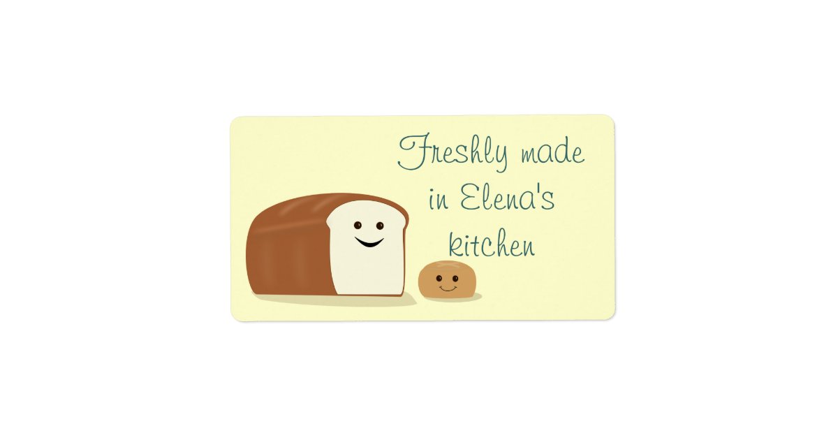 Fresh Bread Avery Label | Zazzle