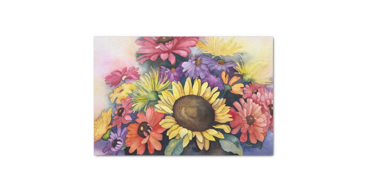 Fresh Cuts Tissue Paper | Zazzle