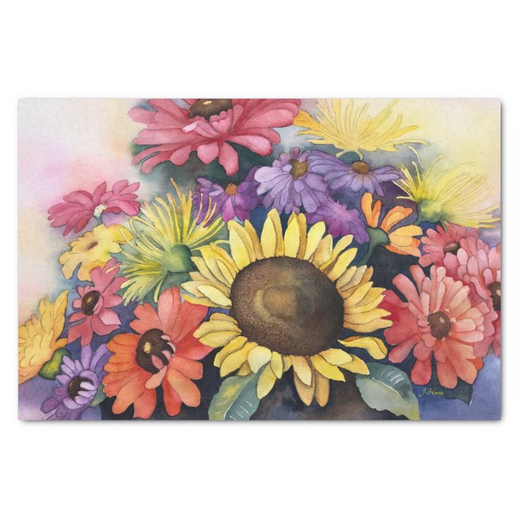 Fresh Cuts Tissue Paper | Zazzle