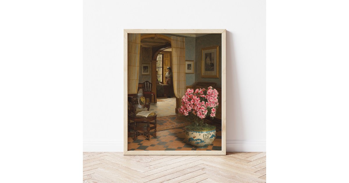 Fresh from the Greenhouse | Jessica Hayllar Poster | Zazzle